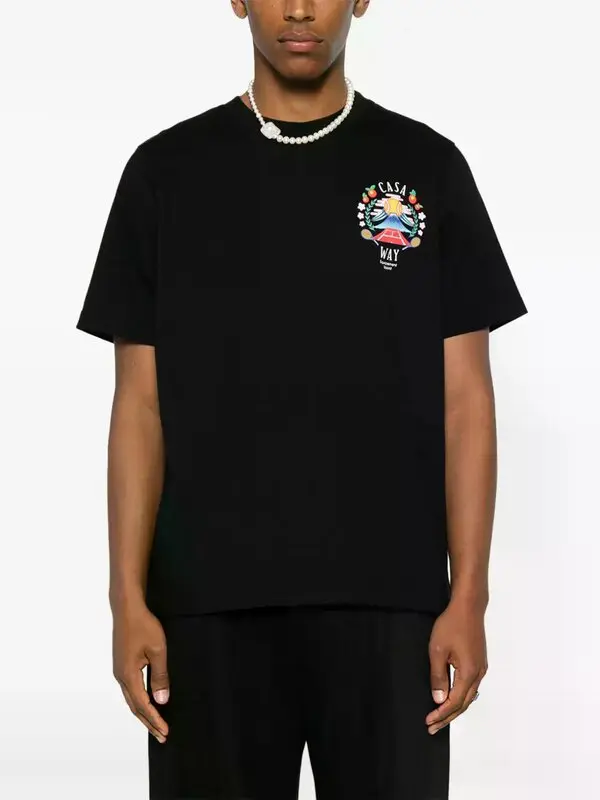 Casablanca Casa Way T-shirt - Black