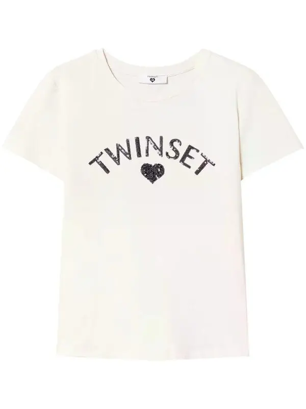 TWINSET Logo-embellished T-shirt