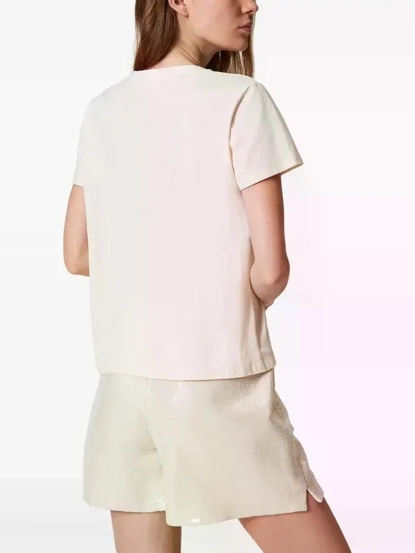 TWINSET Logo-embellished T-shirt