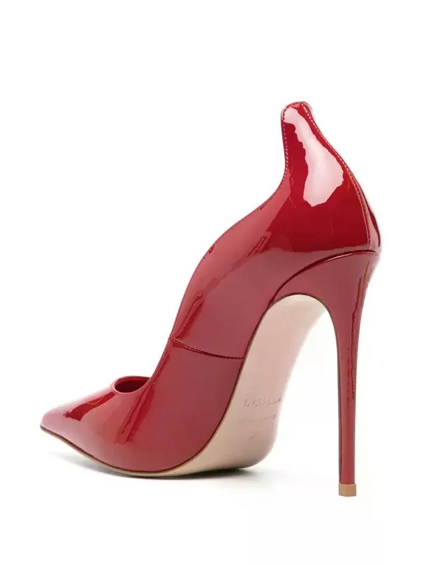 LE SILLA Ivy 120mm Suede Pumps - Red