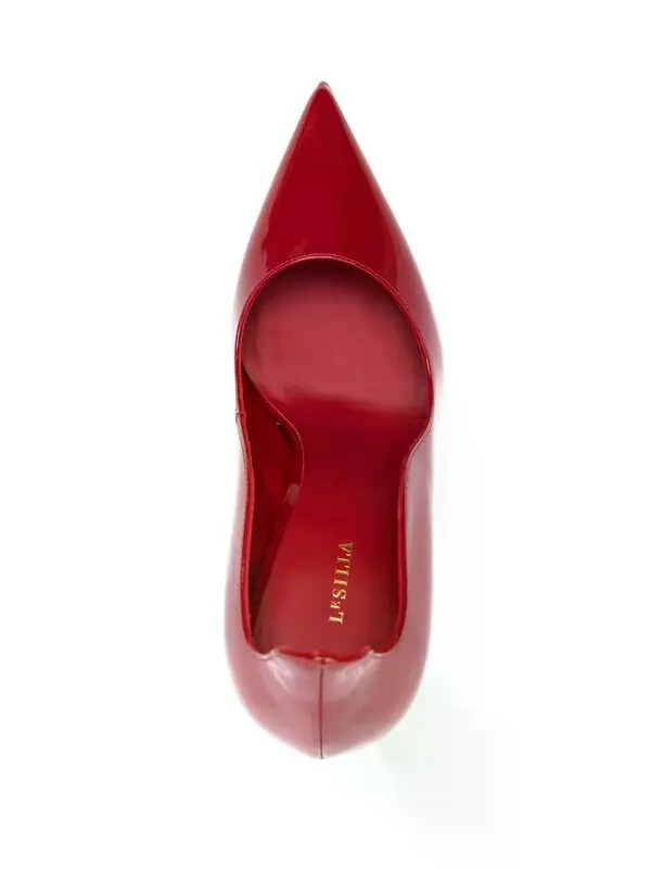 LE SILLA Ivy 120mm Suede Pumps - Red