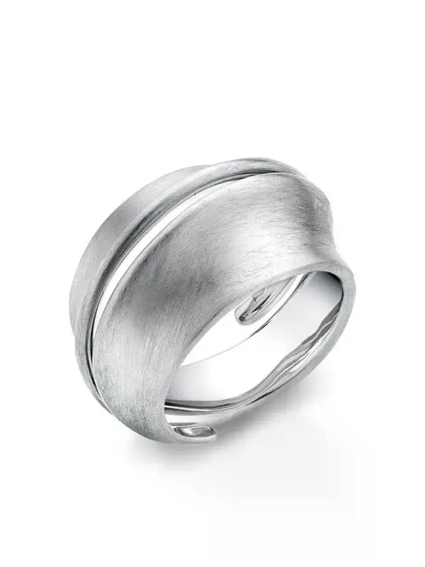 LILY GABRIELLA 18kt White Gold Spira Ring