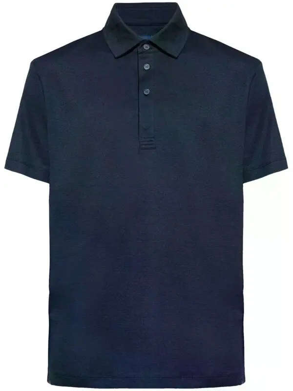 Paul & Shark Jersey Polo Shirt - Blue