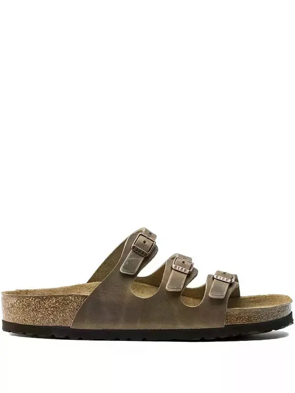 BIRKENSTOCK Florida Slides - Brown