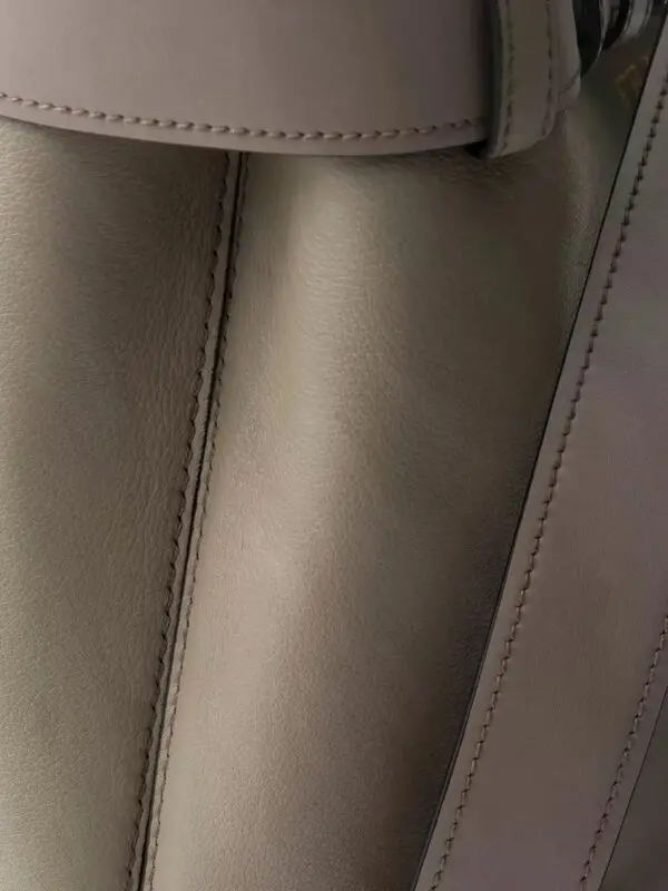 Prada Buckle Tote Bag - Grey