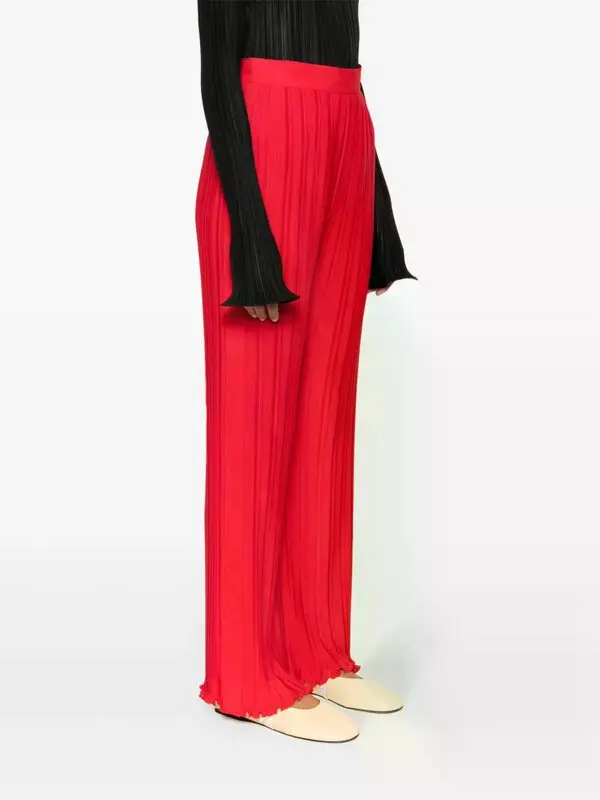 LANVIN Straight-leg Pleated Trousers