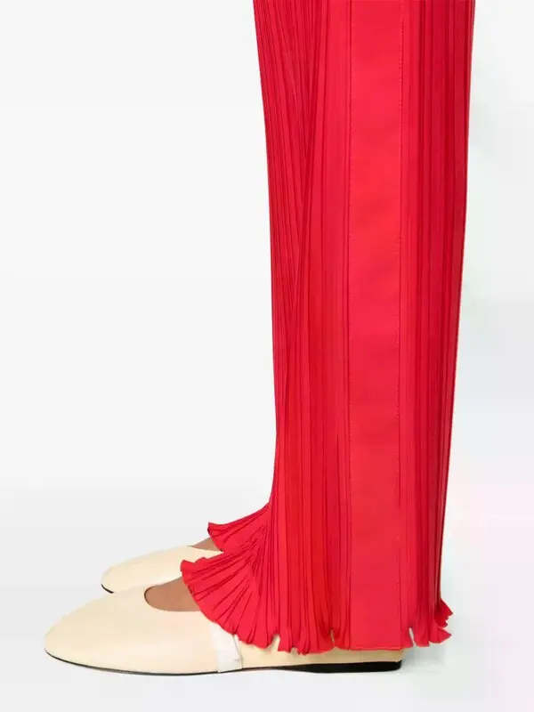 LANVIN Straight-leg Pleated Trousers