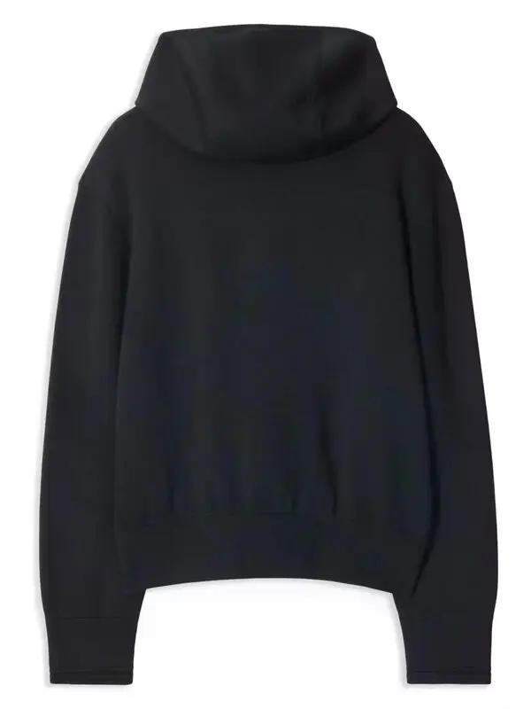 Burberry Logo-embroidered Wool-blend Jacket