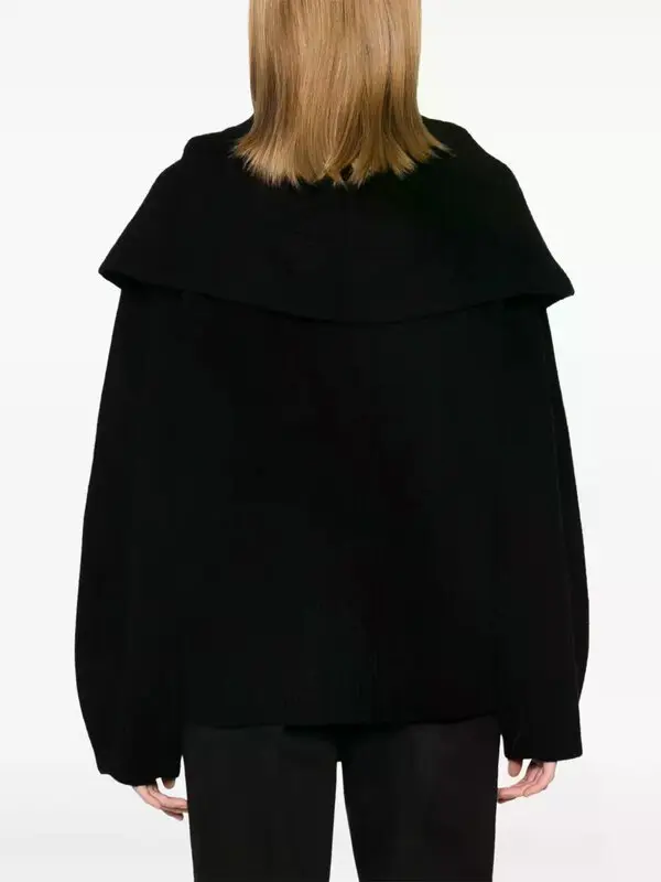TOTEME Shawl-lapels Cardigan - Black