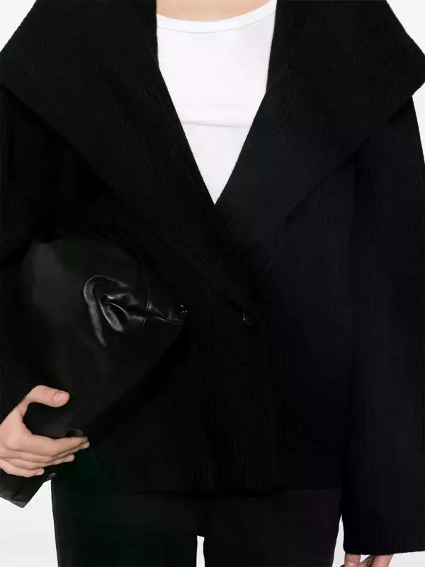 TOTEME Shawl-lapels Cardigan - Black