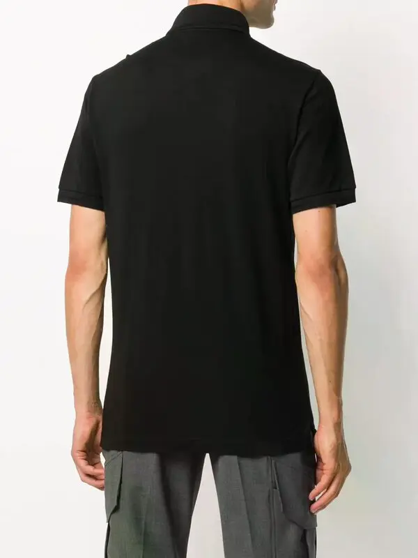 Dolce & Gabbana Embroidered Piqué Polo Shirt