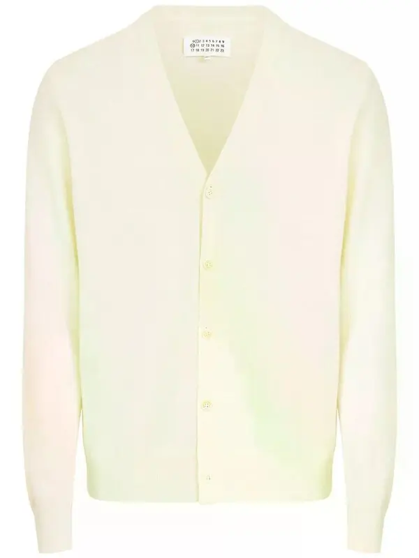 MAISON MARGIELA Wool Cardigan - White