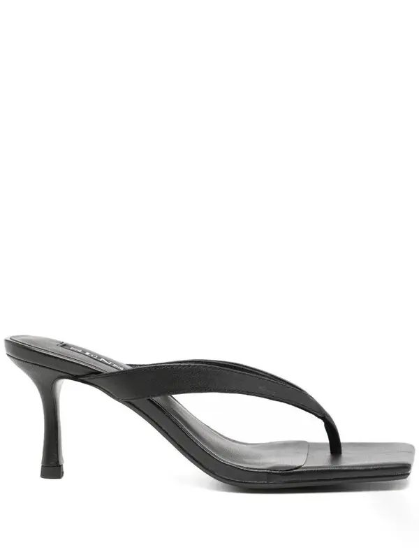 Senso Elvie Ii Square-toe Sandals - Black