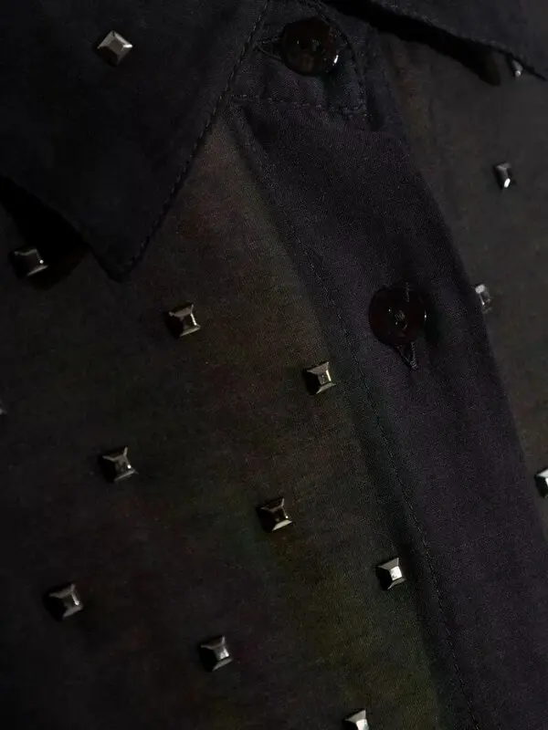 Oseree Stud-embellished Shirt