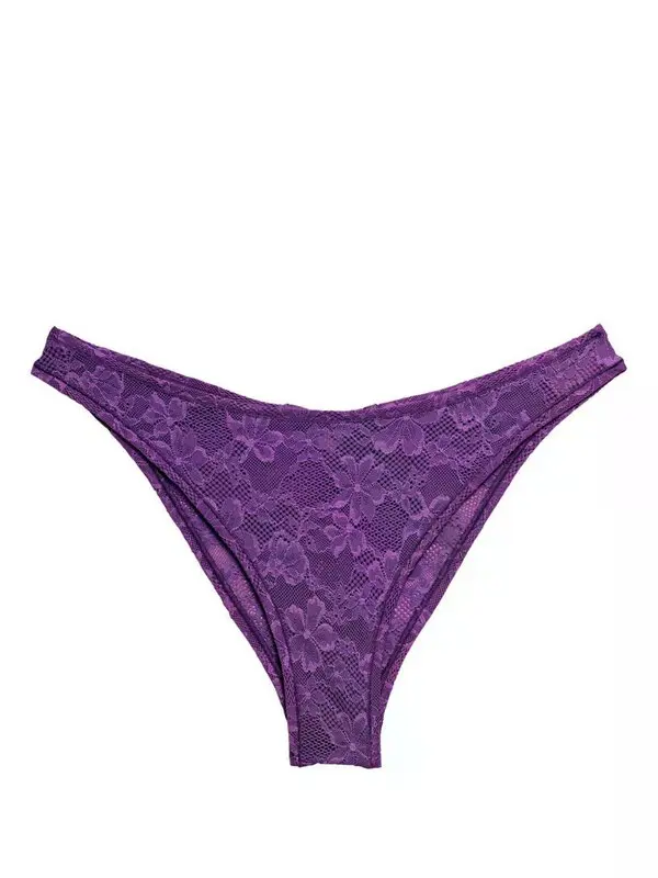 FLEUR DU MAL Le Stretch Lace Cheeky Briefs