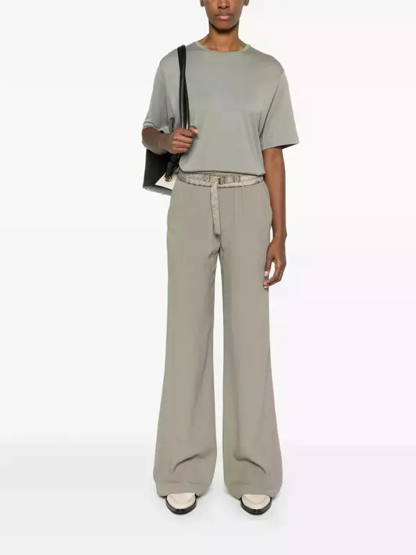 AMI Paris Drawstring Palazzo Pants