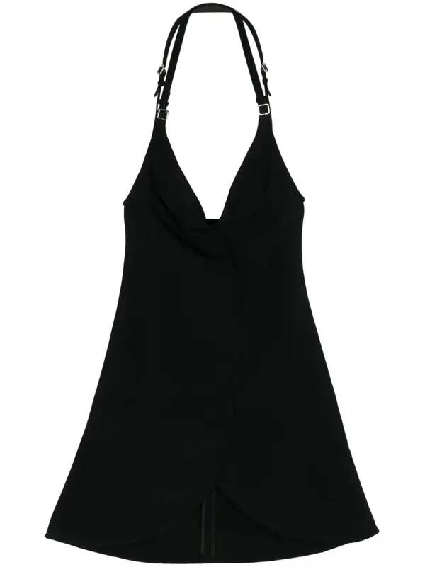 COURREGES Ellipse Mini Dress - Black