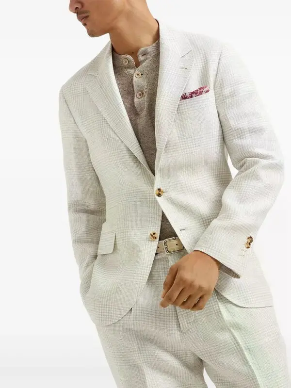 Brunello Cucinelli Checked-pattern Blazer
