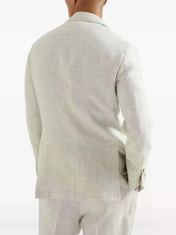 Brunello Cucinelli Checked-pattern Blazer
