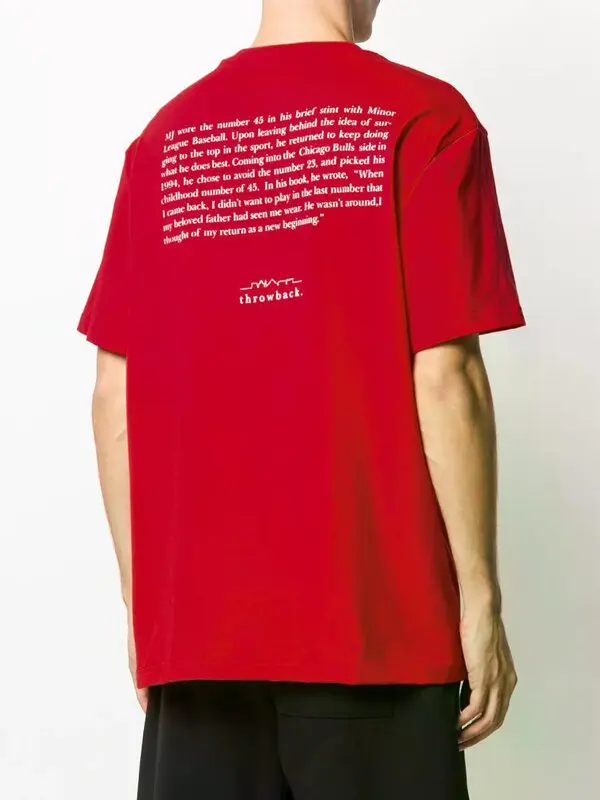 THROWBACK. I'm Back G.o.a.t. T-shirt - Red