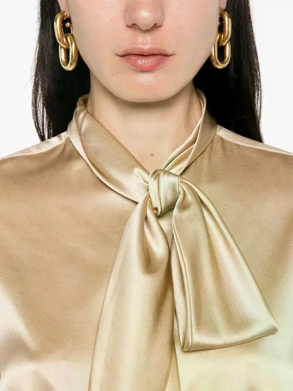 Ermanno Scervino Pussy-bow Collar Shirt
