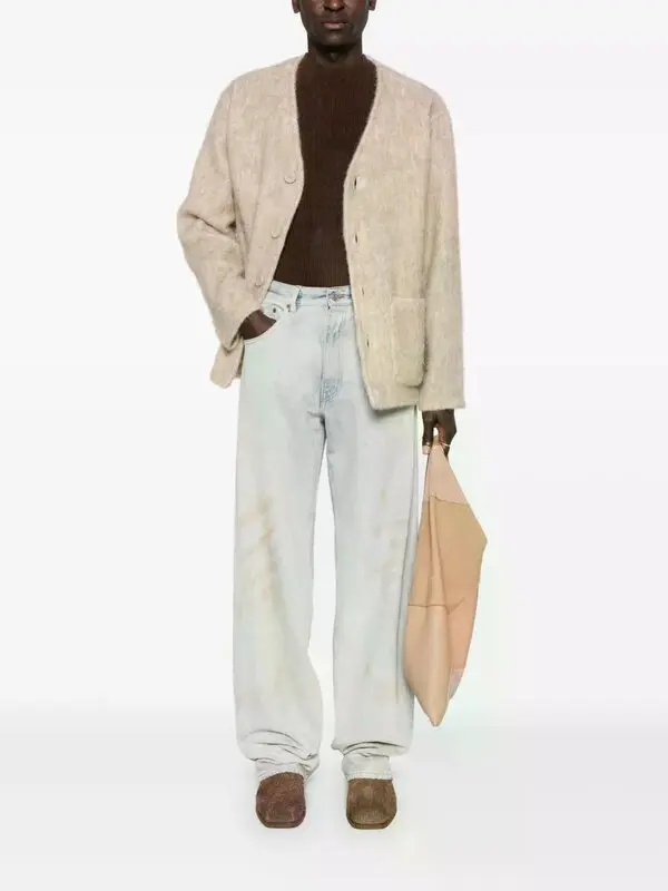 MAISON MARGIELA Light Wash Straight Leg Jeans