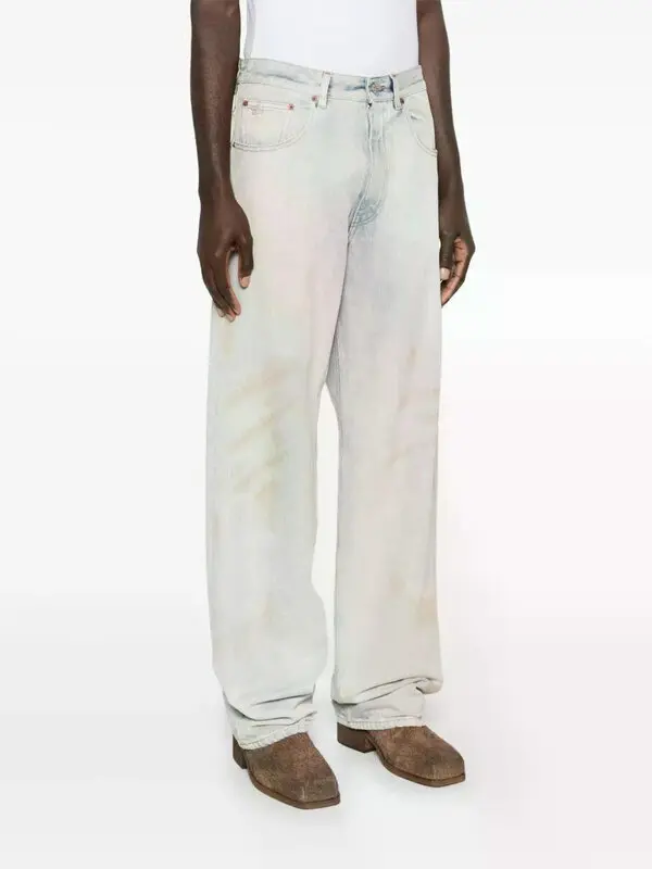 MAISON MARGIELA Light Wash Straight Leg Jeans