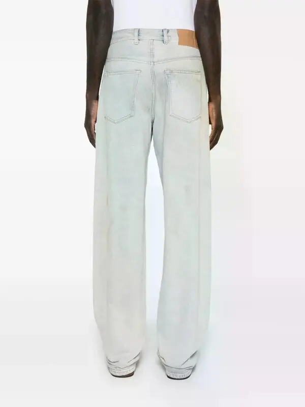 MAISON MARGIELA Light Wash Straight Leg Jeans