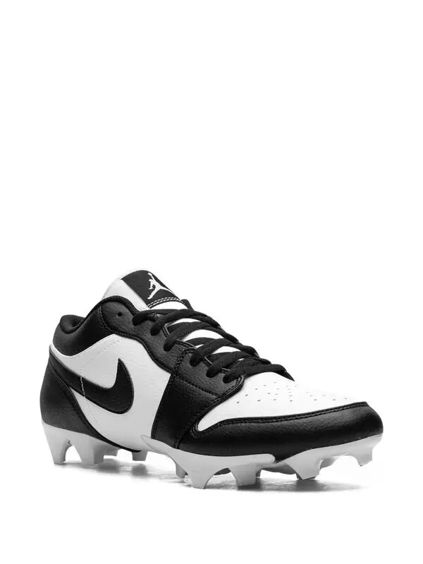 JORDAN Air 1 Low Panda Cleats - Black