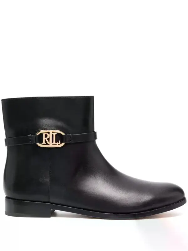 Ralph Lauren Briela Ankle Boots - Black