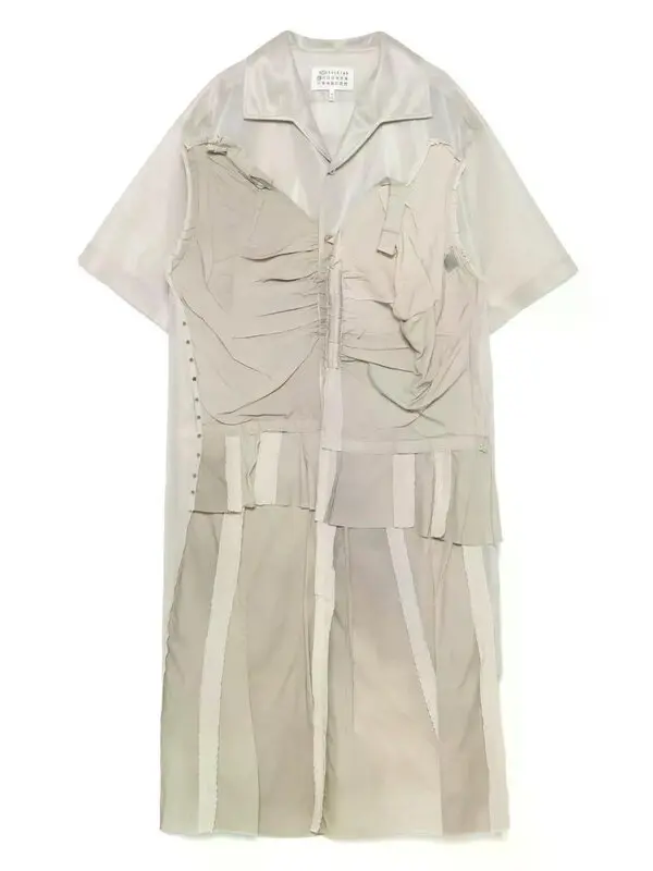 MAISON MARGIELA Paneled Midi Dress