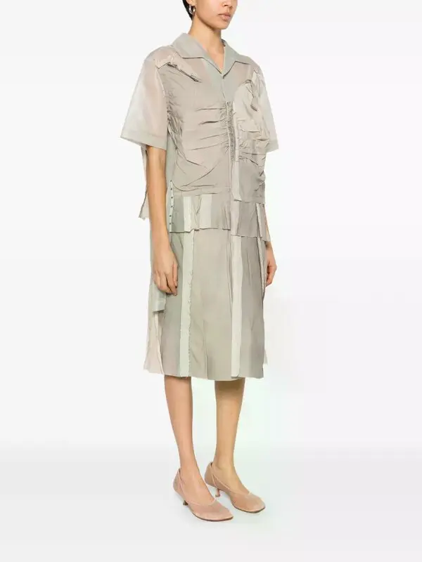 MAISON MARGIELA Paneled Midi Dress