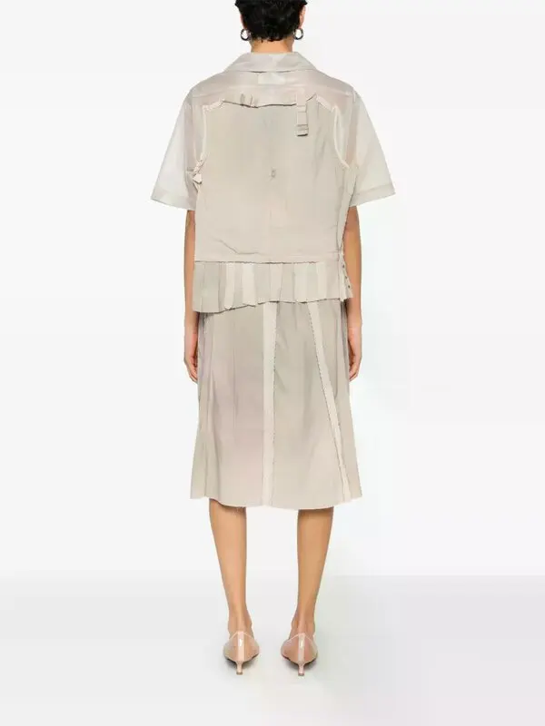 MAISON MARGIELA Paneled Midi Dress