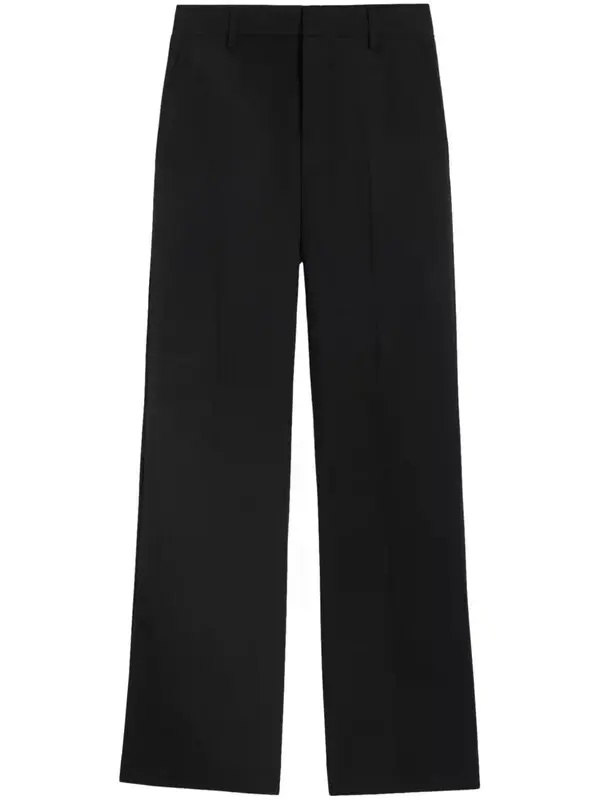 AMI Paris Flared Twill Trousers