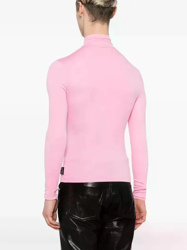 COURREGES Logo-appliqué Top