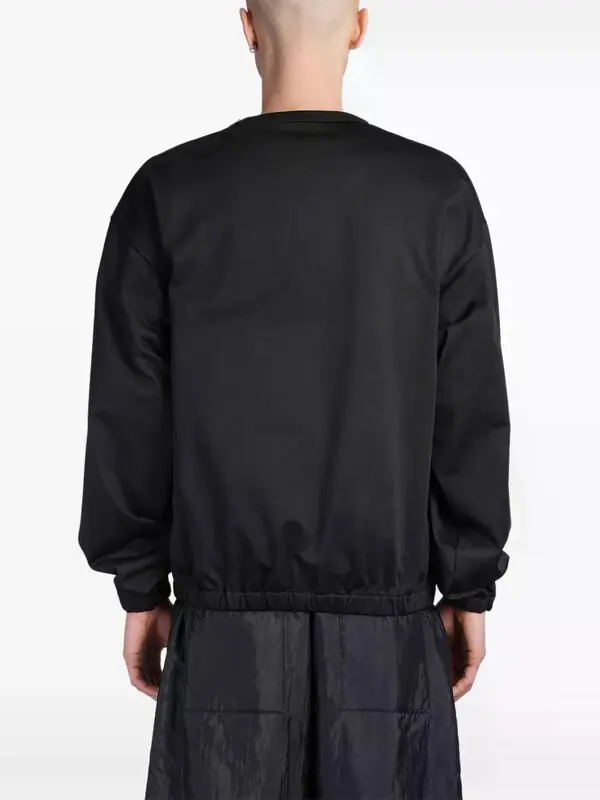 JIL SANDER Zip-detailing Sweatshirt