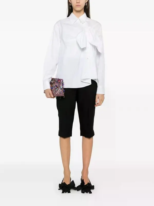 Viktor & Rolf Cropped Wool Trousers
