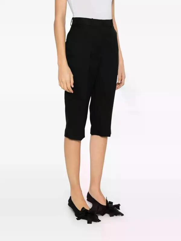 Viktor & Rolf Cropped Wool Trousers