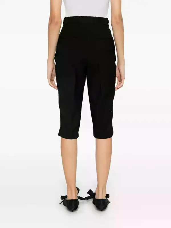 Viktor & Rolf Cropped Wool Trousers