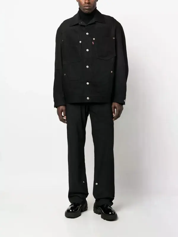 Junya Watanabe Buttoned Cotton Shirt Jacket