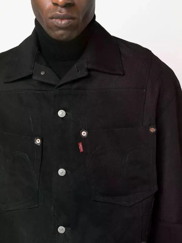 Junya Watanabe Buttoned Cotton Shirt Jacket