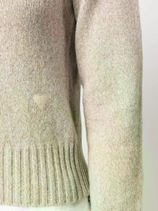 AMI Paris De Coeur Mélange-effect Jumper