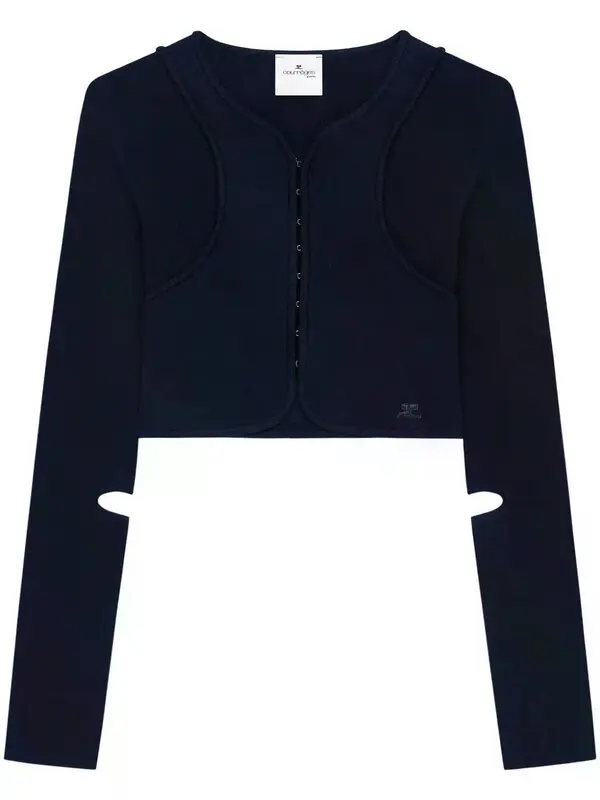 COURREGES Scuba Cardigan