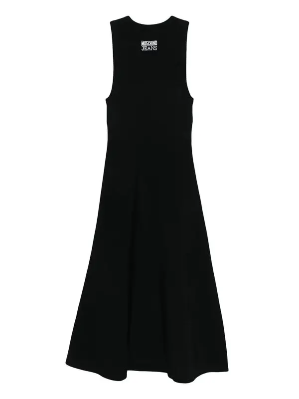 Moschino Ribbed-knit Midi Dress