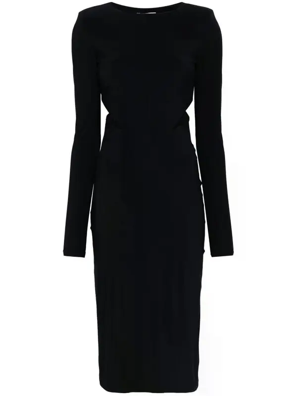 Patrizia Pepe Cut-out Midi Dress
