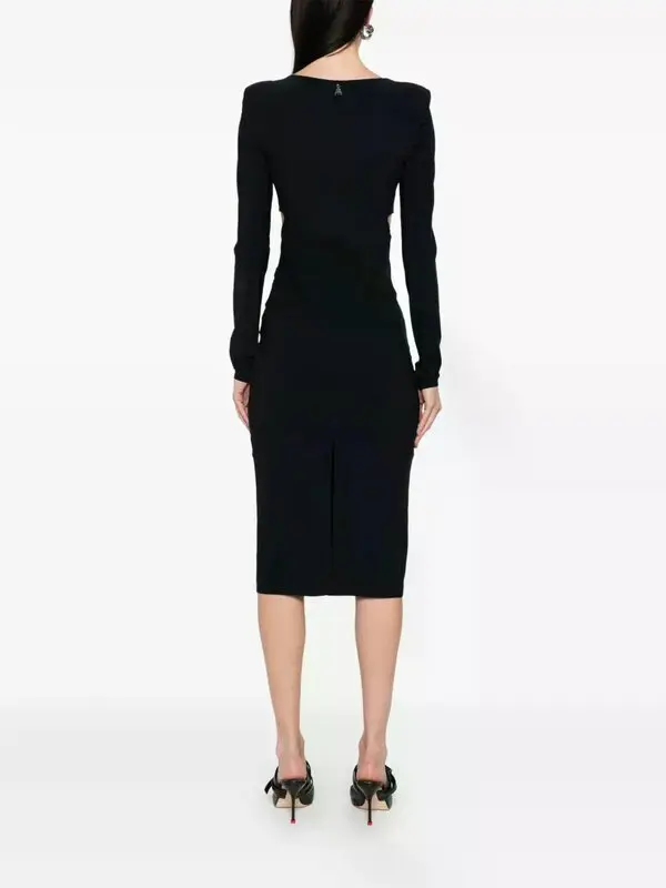 Patrizia Pepe Cut-out Midi Dress