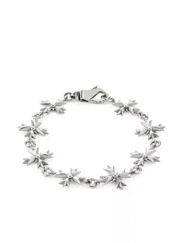 Emanuele Bicocchi Crest-chain Bracelet - Silver