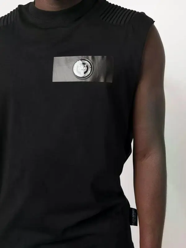 PLEIN SPORT Round Neck Tank Top