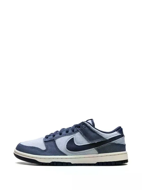 Nike Dunk Low Light Armory Denim Sneakers - Blue