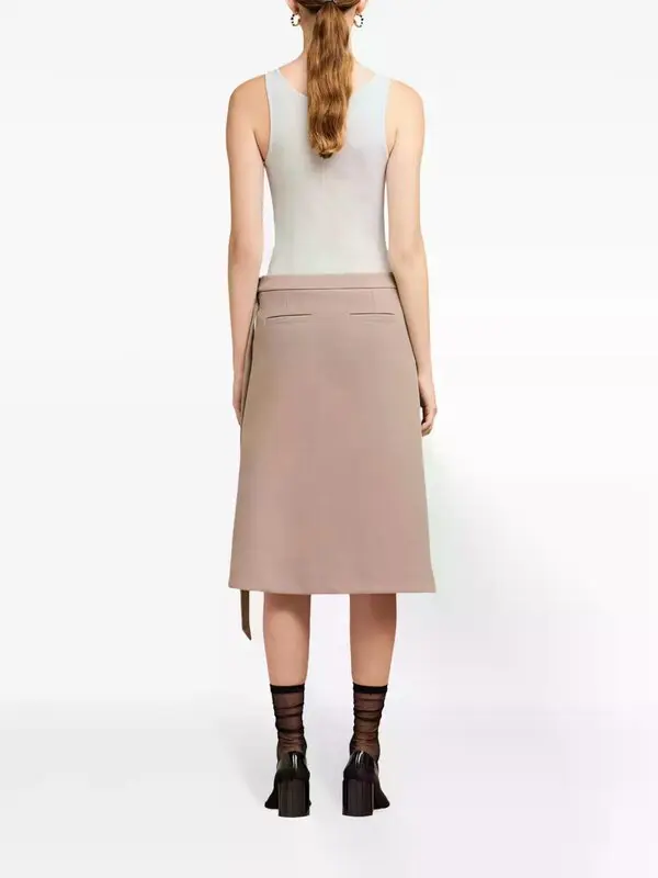 AMI Paris Button-front Cotton-rib Tank Top